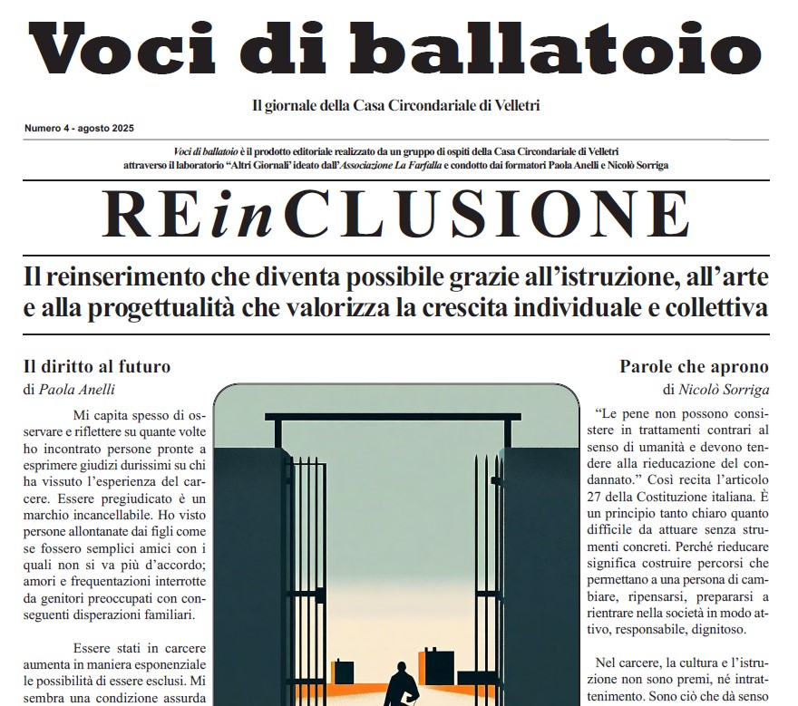 E' stato pubblicato il nuovo numero di "Voci di ballatoio" - Garante ...